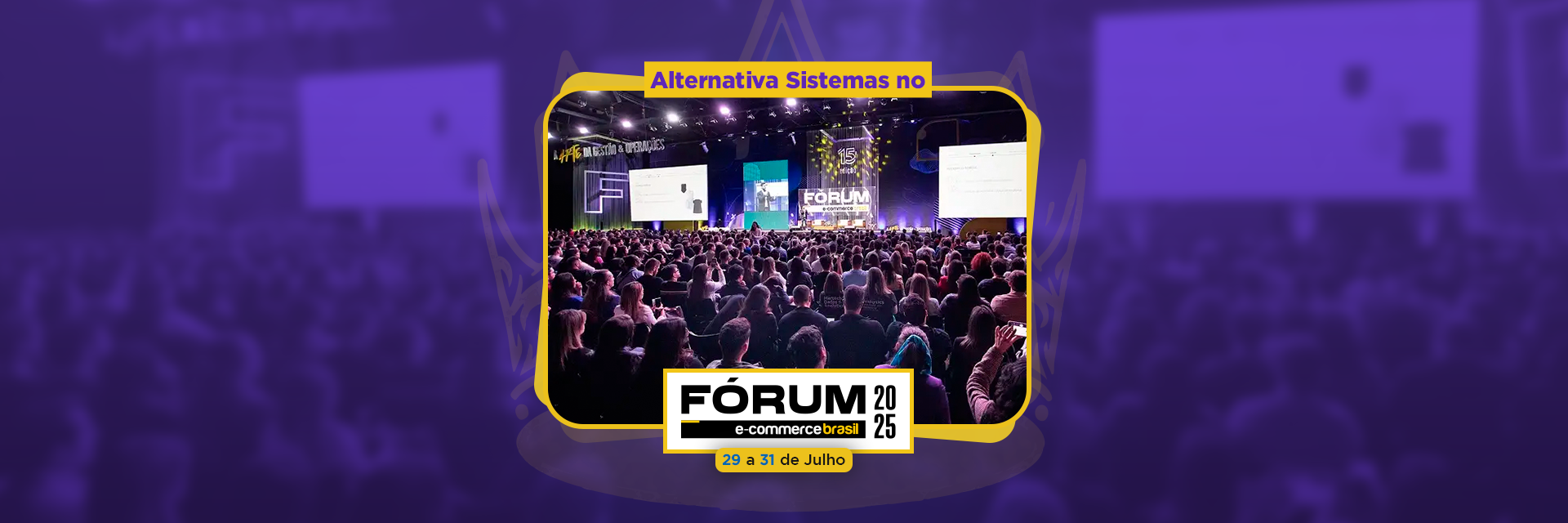 Fórum E-commerce Brasil 2025 com novidades em ERP omnichannel - Alternativa Sistemas | Blog